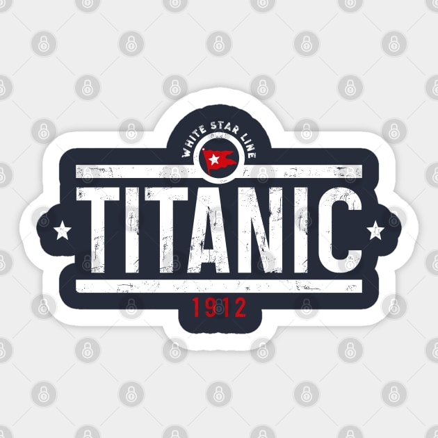 Titanic Design. - Titanic - Sticker | TeePublic